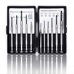 11pcs mini precision screwdriver set, small screwdriver set for electronics, toys, computer, watch repair