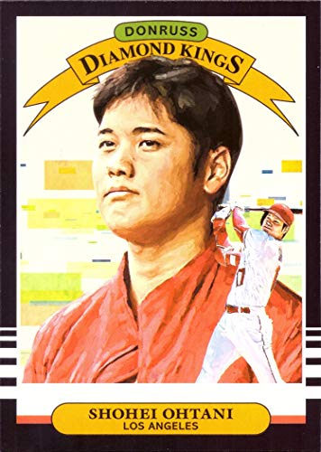 2019 Panini Donruss Diamond Kings #14 Shohei Ohtani Baseball Card