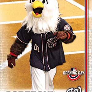 2019 Topps Opening Day Mascots #M-5 Screech Nationals MLB Baseball Card NM-MT