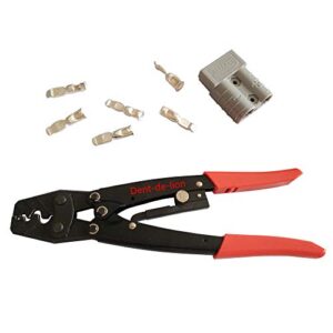 Crimping Pliers Crimping Tool for 50 Amps 600V Connector Cutting Wire Terminal HS-16 1.25-16mm²,Clamp Terminal Cable Lugs Cutter Crimping Pliers Crimping