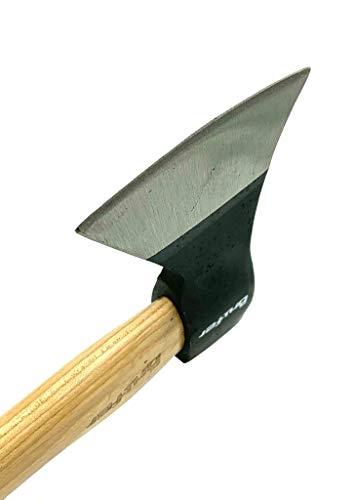 BRUFER 203651-3 Hatchet Axe with Genuine Hickory Wood Handle 600g 21oz