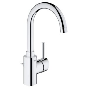 grohe 32138002 concetto, single hole single-handle l-size bathroom faucet 1.2 gpm, chrome