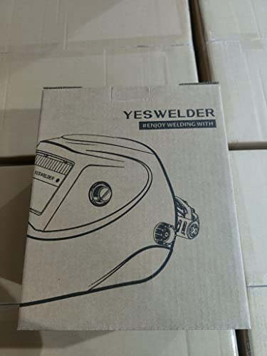 YESWELDER Large Viewing True Color Solar Powered Auto Darkening Welding Helmet with Side View, 4 Arc Sensor Wide Shade 4/5-9/9-13 Welder Mask for TIG MIG ARC Grinding Plasma LYG-Q800D-A