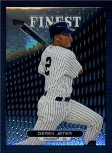 2013 topps finest #2 derek jeter yankees mlb baseball card nm-mt