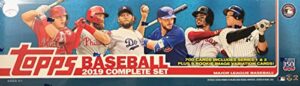 2019 topps baseball cards retail factory set (700 cards 5 rookie variations)