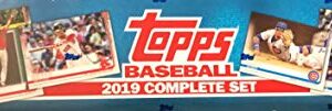 2019 Topps Baseball Cards Retail Factory Set (700 Cards 5 Rookie Variations)