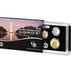 2019 S U.S. Mint 10-coin Silver Proof Set - OGP box & COA Proof