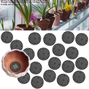 Fashionclubs Bonsai Wires Set, Bonsai Tree Training Wires Aluminum Craft Wires Size 1.0mm/1.5mm/2.0mm(Each Size is 32ft), with 20pcs Flower Pot Hole Mesh Pad Bonsai Bottom Grid Mat Mesh 2Inch in Dia