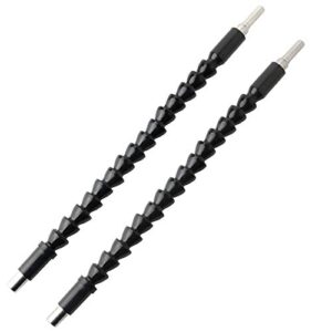 maexus flexible drill bit extension, explore flexible extensions for drills, flexible shaft extension bits, magnetic hex soft shaft flexible screwdriver kit for father's day fine finish (2 pcs)