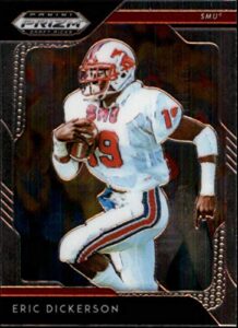 2019 panini prizm draft picks #38 eric dickerson smu mustangs football trading card