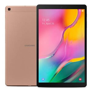 SAMSUNG SM-T510NZDFXAR Galaxy Tab A 10.1 64 GB Wifi Tablet, Gold, 2019