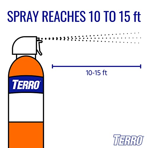 TERRO T1700SR 2 Pack 19 oz Outdoor Ant Killer Spray, White