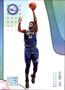 2018-19 panini status nba basketball card #38 joel embiid philadelphia 76ers