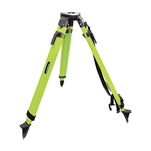 SitePro Salamander Surveyor Fiberglass Tripod,Fluorescent Green,SHIVIZ20