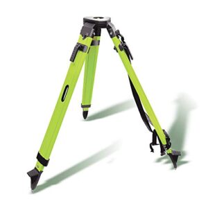 SitePro Salamander Surveyor Fiberglass Tripod,Fluorescent Green,SHIVIZ20