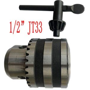 1/32-1/2 INCH JT33 Heavy Duty Drill Chuck With Key