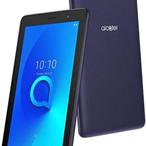 New Alcatel 1T 7'' 9009G 3G GSM WiFi Tablet Android 8GB ROM + 1GB RAM MicroSD Card up to 128GB / Android Oreo (Go Edition) Works Worldwide & in The U.S Black