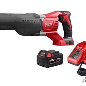 Milwaukee 18V Li-Ion Cordless SAWZALL Reciprocating Saw w/ 5.0Ah Battery & Charger