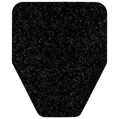 Direct Floor Mats Odor Eliminating Disposable Urinal Mats Black (6 Pack)