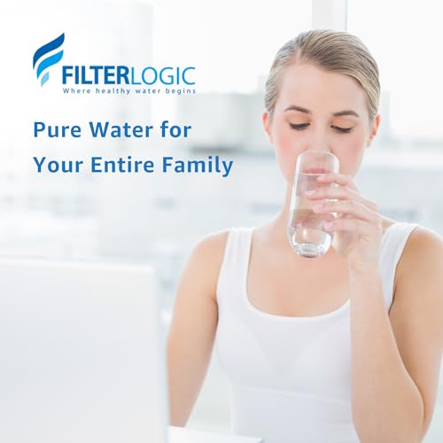 Filterlogic NSF Certified Water Filter, Replacement for RF9999® Faucet Water Filter,Pur® Faucet Model FM-2500V, FM-3700, PFM150W, PFM350V, PFM400H, PFM450S (Pack of 3),Model No.: FL-FF08