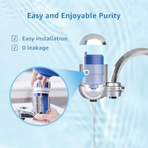 Filterlogic NSF Certified Water Filter, Replacement for RF9999® Faucet Water Filter,Pur® Faucet Model FM-2500V, FM-3700, PFM150W, PFM350V, PFM400H, PFM450S (Pack of 3),Model No.: FL-FF08