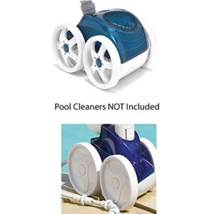 (6-Pack) The Exact Pool Cleaner Tire Replacement - Compatible with Polaris 180, 280, 360, 380, C10 and C-10 | Made of Premium, Heavy Duty Rubber - Improving The Parts Life Cycle by 50%