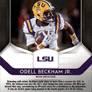 2019 Panini Prizm Draft Picks #71 Odell Beckham Jr. LSU Tigers Football Trading Card