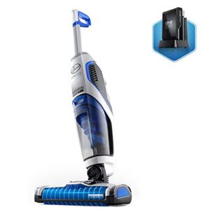 hoover bh55210 onepwr floormate jet cordless hard floor cleaner, wet vacuum with 3ah battery, white