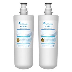 filterlogic 3us-af01 under sink water filter, replacement for standard 3us-af01, 3us-as01, whcf-src, whcf-sufc, whcf-suf, nsf/ansi 42 certified (pack of 2)