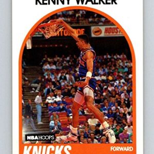 1989-90 Hoops Basketball #3 Kenny Walker New York Knicks Official NBA Trading Card