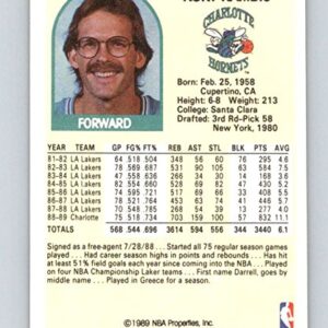 1989-90 Hoops Basketball #246 Kurt Rambis Charlotte Hornets Official NBA Trading Card