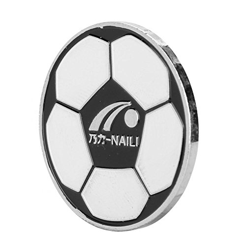 VGEBY1 Football Coins, Alloy Flip Coin Soccer Referee Coins with Case for Pick Side