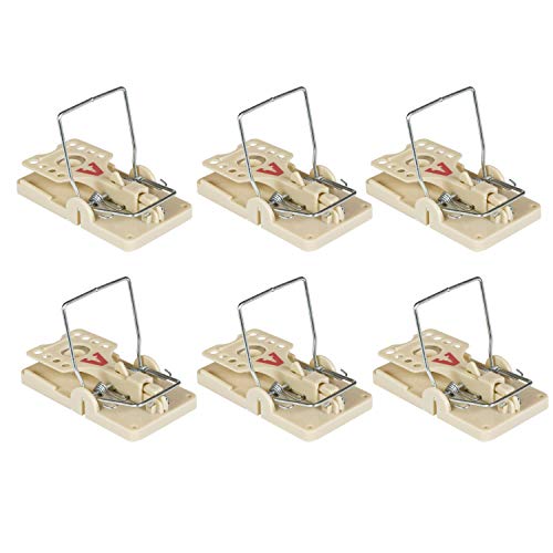 Victor M143SSR 2-Pack Power-Kill Mouse 6 Traps, Tan