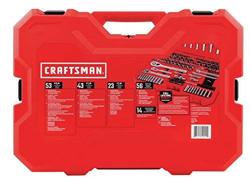 CRAFTSMAN Mechanics Tool Set, SAE/Metric, 189-Piece (CMMT12034)