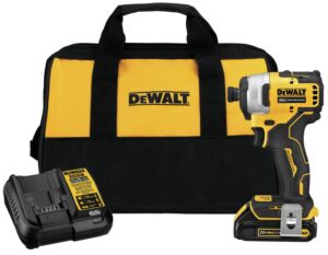 dewalt atomic 20v max* impact driver kit (dcf809c1)