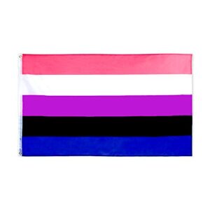 flaglink genderfluid flag 3x5 fts - gender fluid pride banner