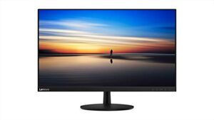 lenovo l27m-28 27-inch fhd led backlit lcd usb type-c monitor, freesync, wide angle, narrow bezel, 75hz, 4ms, vesa mount capable, 65e6kac1us, black