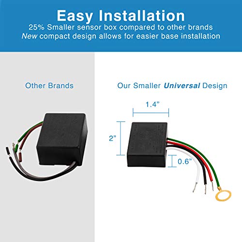 3 Way Touch Sensor dimmer, Touch lamp Repair kit Control Module, Replacement Sensor, Touch Switch, 150Watt.