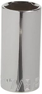 craftsman deep socket, sae, 3/8-inch drive, 7/8-inch, 6-point (cmmt43339)