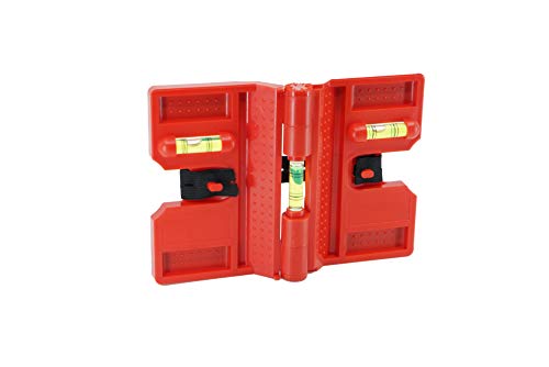 Ding King Magnetic Post Level Tool Pack of 2 Folds for Storage