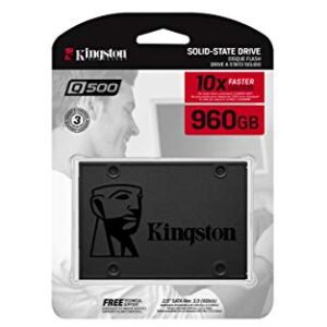 Kingston - SQ500S37/960G Q500 - Solid State Drive - 960 GB - Internal - 2.5 - SATA 6GB/S