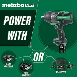 Metabo HPT 36V MultiVolt Impact Wrench | Tool Only - No Battery | 1/2-in Square Drive | High-Torque | Brushless Motor | WR36DBQ4, Green