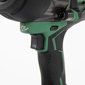 Metabo HPT 36V MultiVolt Impact Wrench | Tool Only - No Battery | 1/2-in Square Drive | High-Torque | Brushless Motor | WR36DBQ4, Green