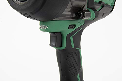 Metabo HPT 36V MultiVolt Impact Wrench | Tool Only - No Battery | 1/2-in Square Drive | High-Torque | Brushless Motor | WR36DBQ4, Green