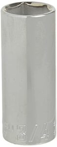 craftsman deep socket, sae, 3/8-inch drive, 3/4-inch, 6-point (cmmt43337)