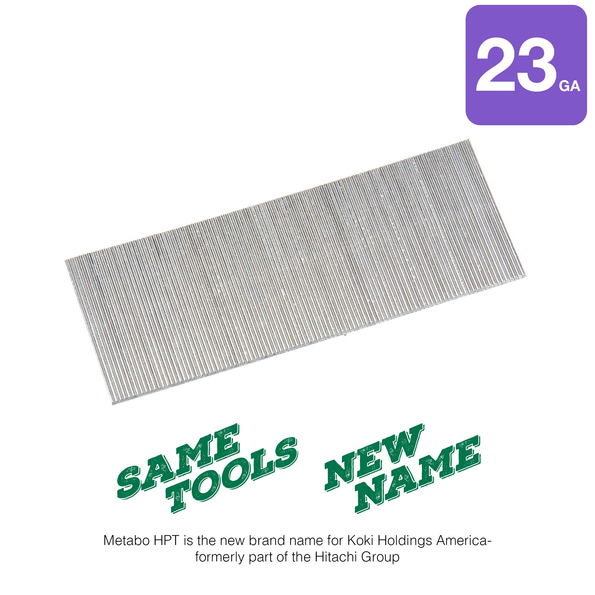 Metabo HPT Micro Pin Nails | 5/8 Inch x 23 Gauge | Electro-Galvanized | 2000 Count | 23000SHPT