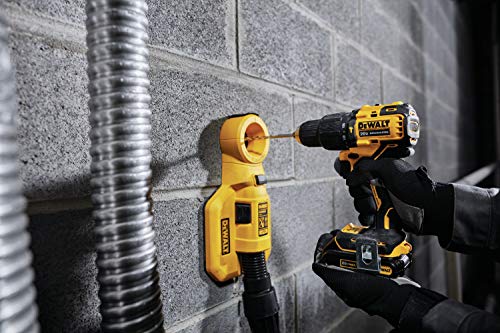 DEWALT ATOMIC 20V MAX* Hammer Drill, Cordless, Compact, 1/2-Inch, 2 Batteries (DCD709C2)