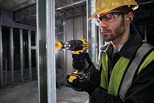 DEWALT ATOMIC 20V MAX* Hammer Drill, Cordless, Compact, 1/2-Inch, 2 Batteries (DCD709C2)