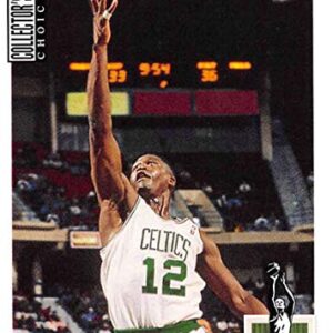 1995-96 Upper Deck Collector's Choice European Stickers Basketball #163 Dominique Wilkins Boston Celtics 2 1/4 Inch Wide by 3 1/4 Inch High Album Sticker