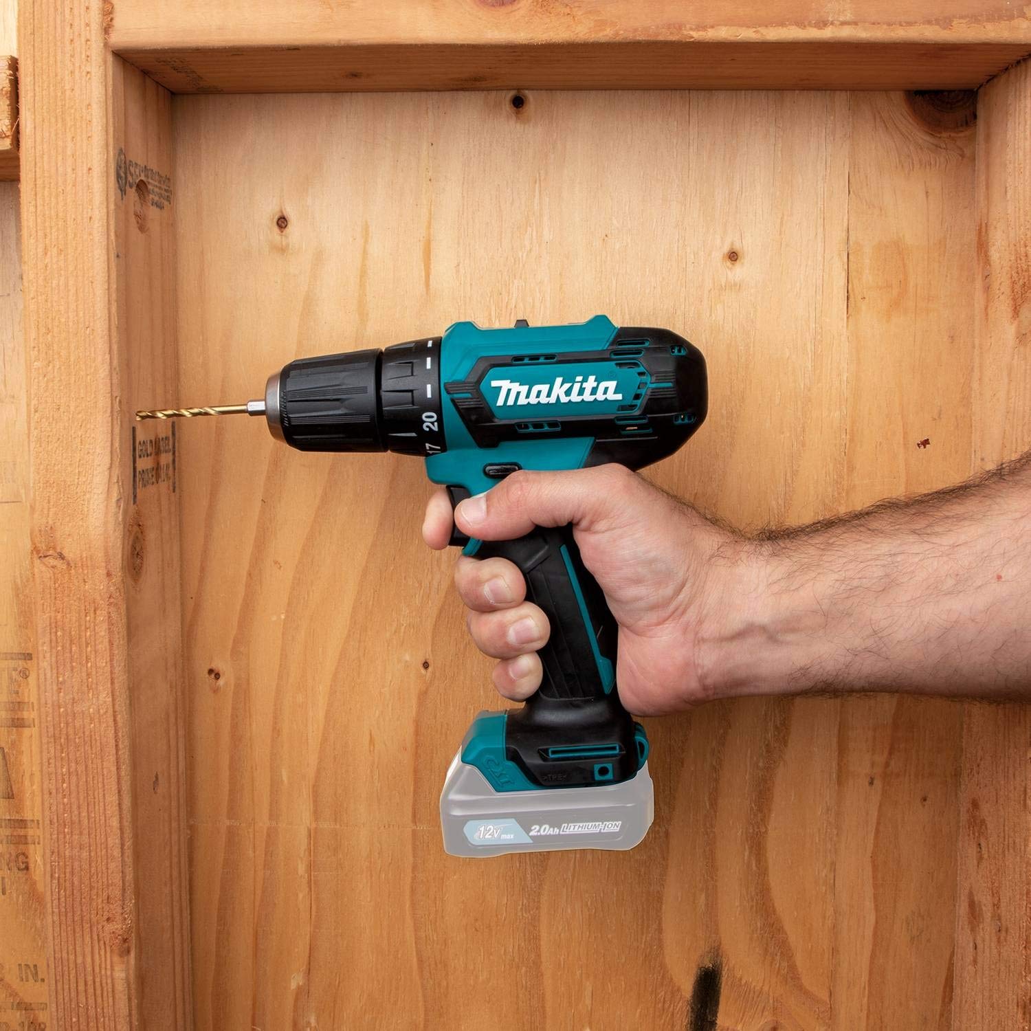 Makita FD09Z 12V max CXT® Lithium-Ion Cordless 3/8" Driver-Drill, Tool Only